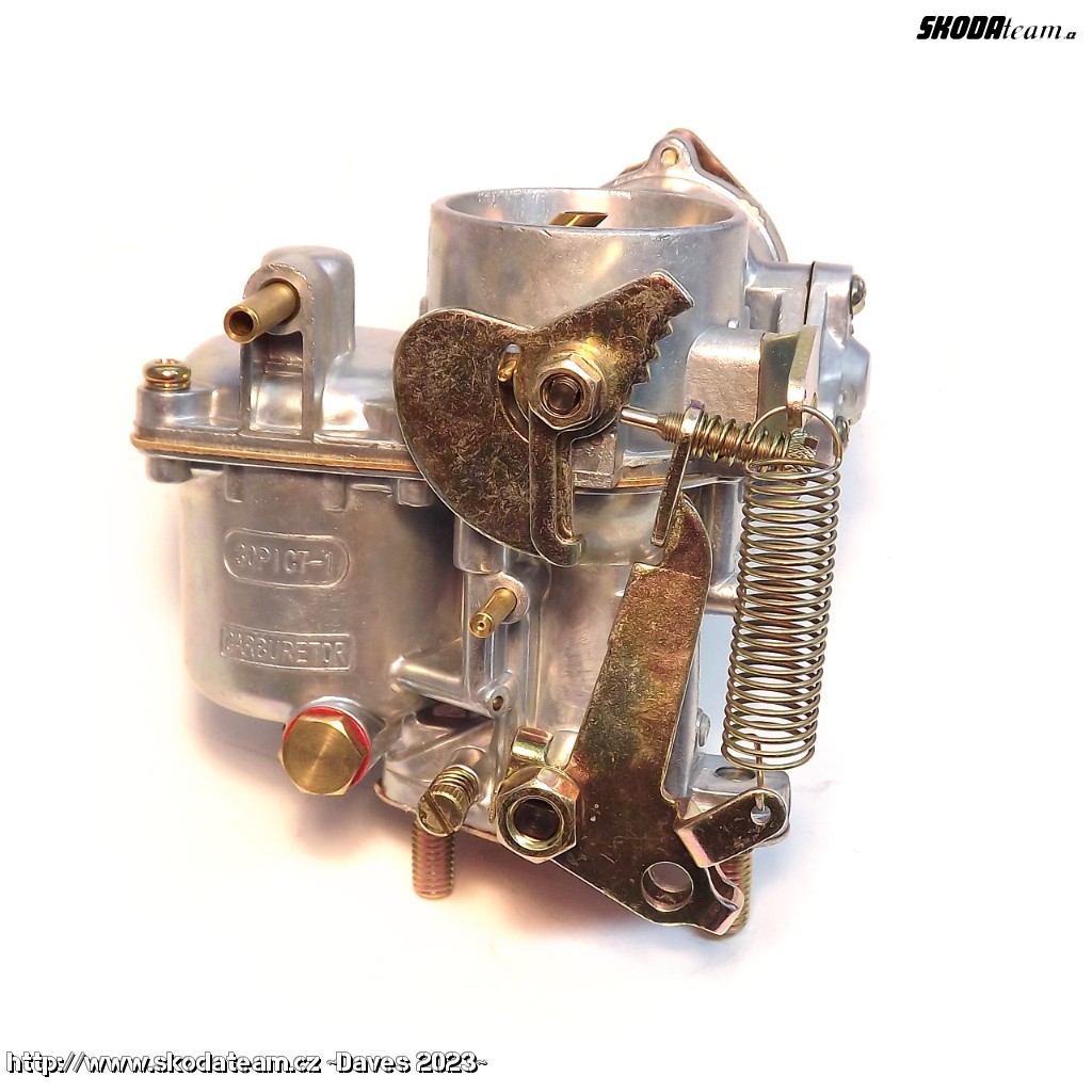 Solex 30 Pict 1 FAJS karburátor 6V, automatický sytič, ventil volnoběhu ...