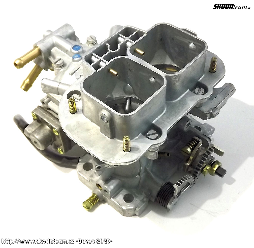 Weber 38/38 DGS original karburátor bez sytiče - E-shop Škodateam - Vše ...